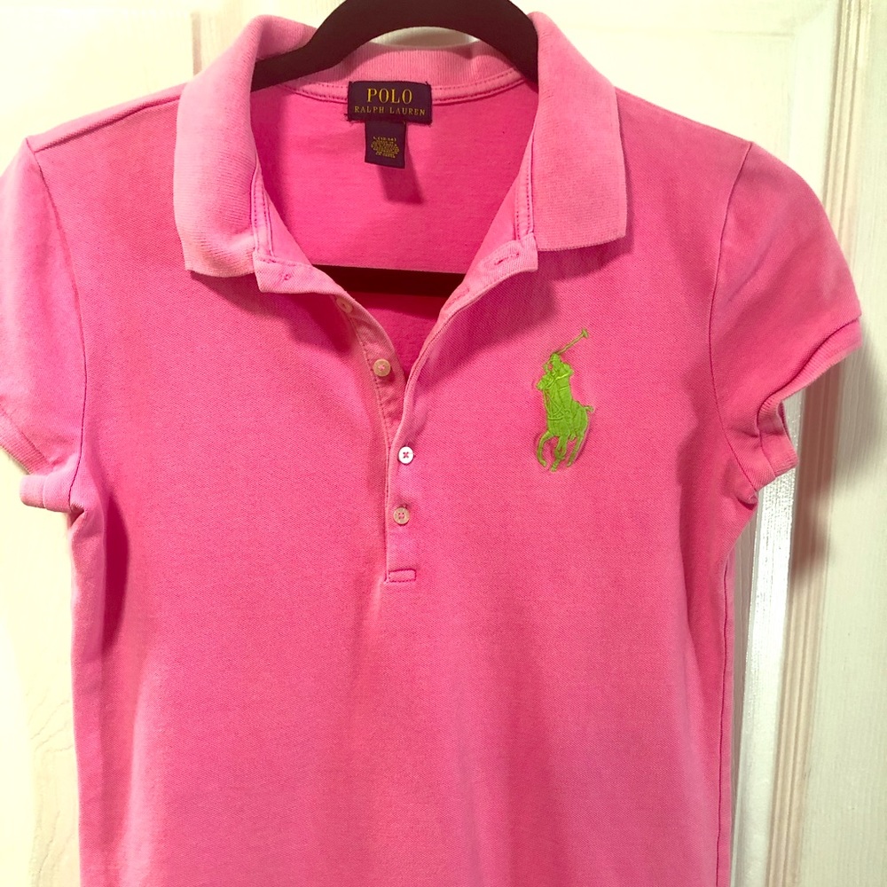 Polo Ralph Lauren Girls Polo T-Shirt - Gem